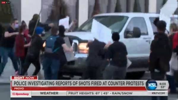 Utah Driver Shot by Antifa Terrorist as He Tries to Flee Swarming Black ...