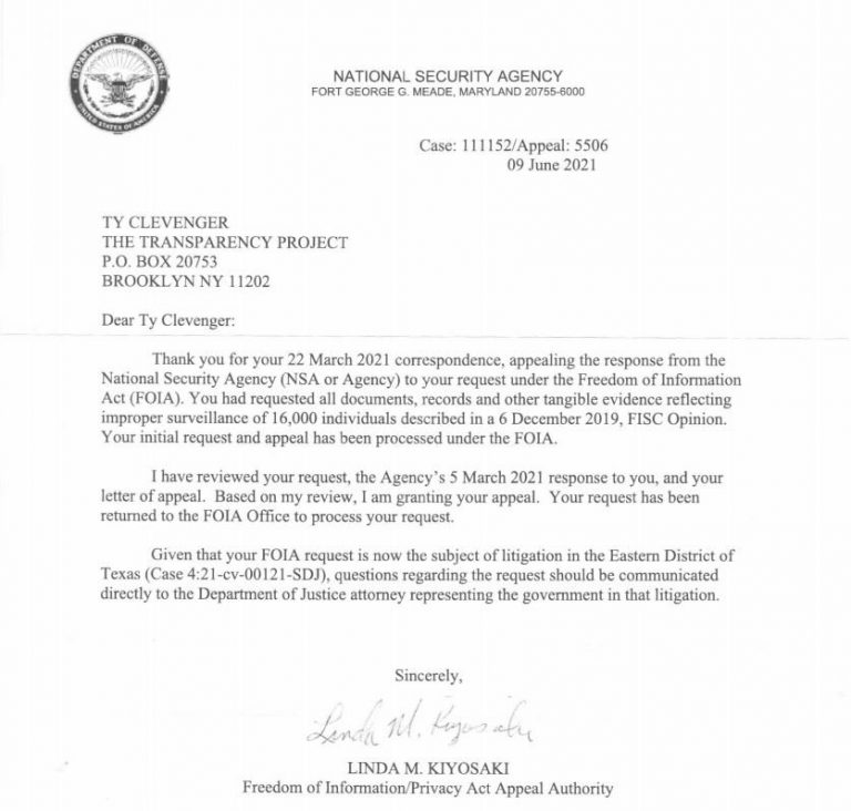 Breaking: NSA FOIA Reveals Gov Illegally Spying On HUGE Number Of ...